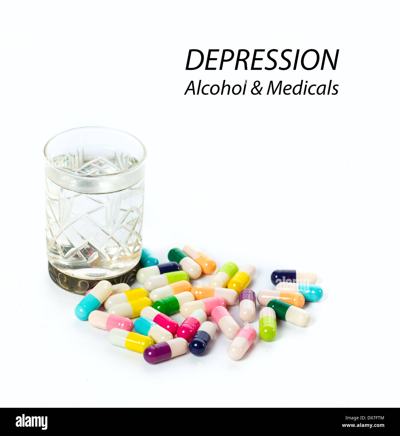 Alcohol problems Cut Out Stock Images & Pictures - Alamy