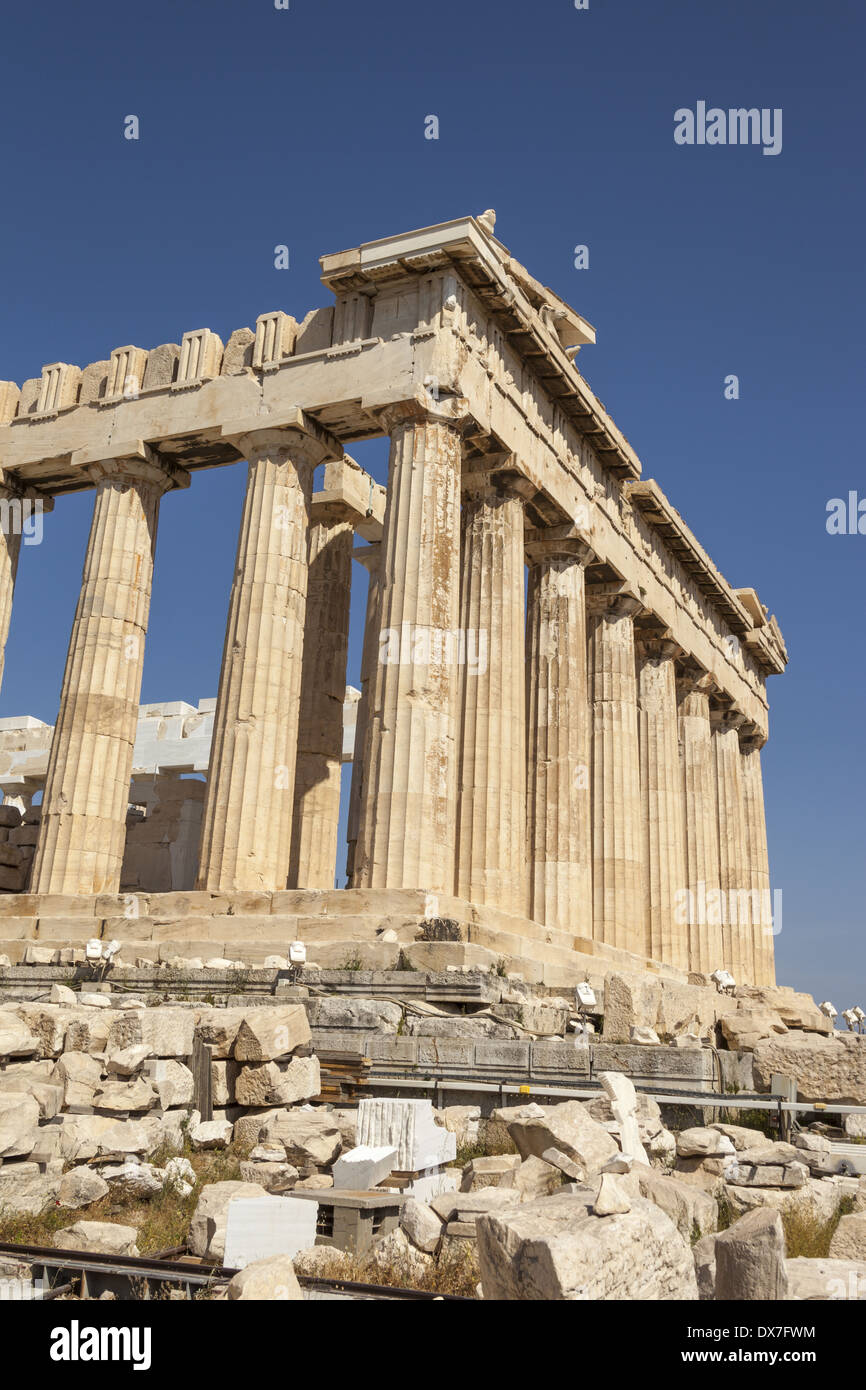 The Parthenon at the Acropolis, Athens, Greece Stock Photo - Alamy