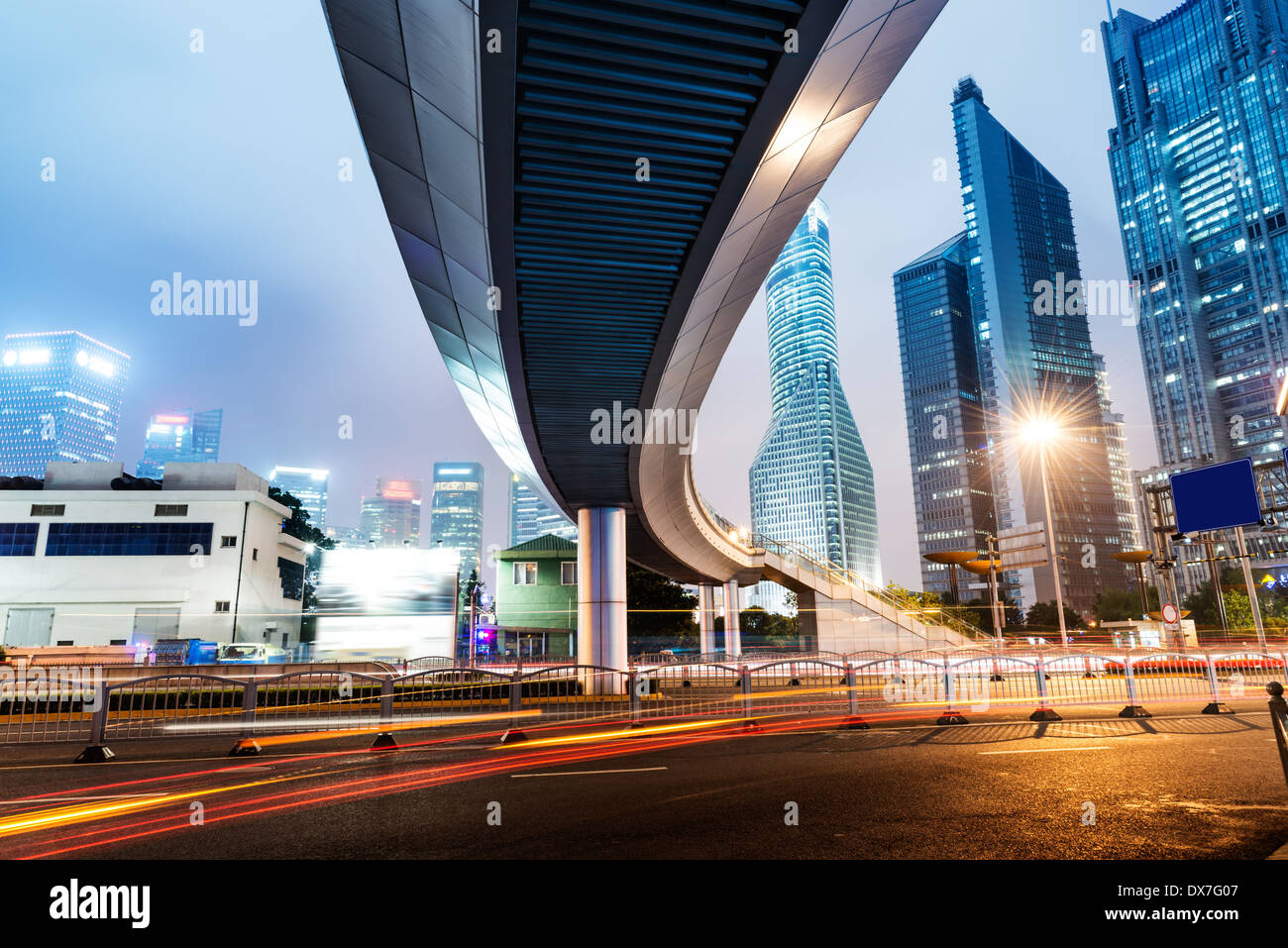 the modern building of the lujiazui financial centre in shanghai china ...