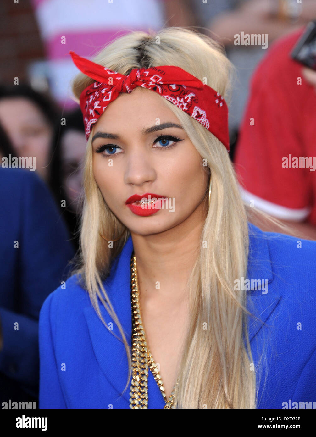 Westwood, California, USA. 18th Mar, 2014. Pia Mia arrives for the ...