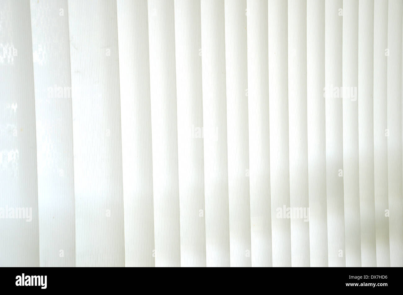 white sheets of window blind Stock Photo - Alamy