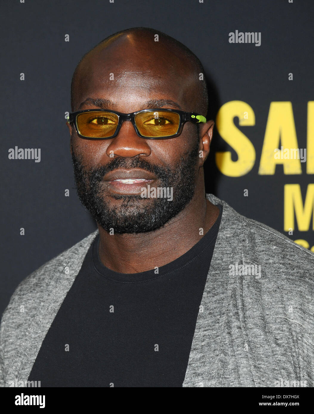 Los Angeles, California, USA. 19th Mar, 2014. Cheick Kongo attending ...
