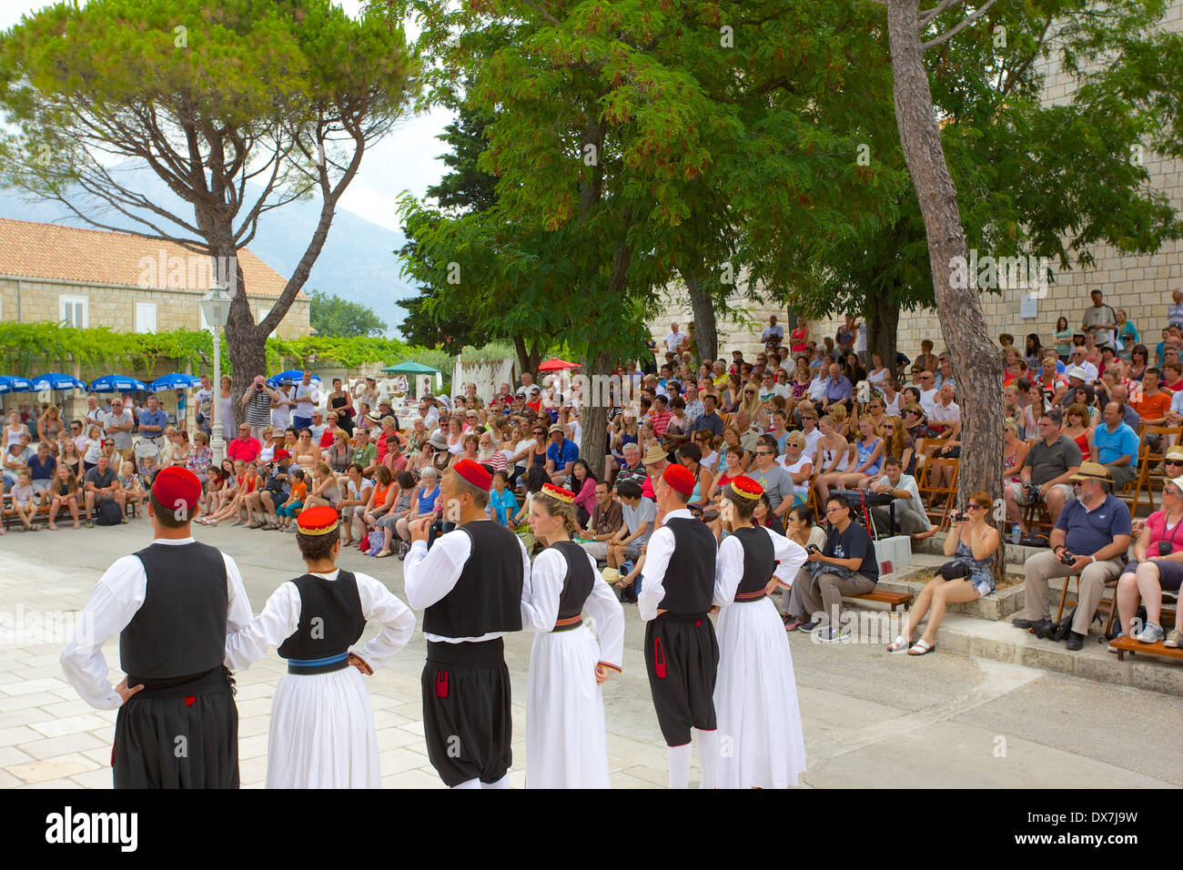 Europe, Croatia, Dalmatian coast, Dubrovnik Riviera, Dalmatia, Cilipi ...