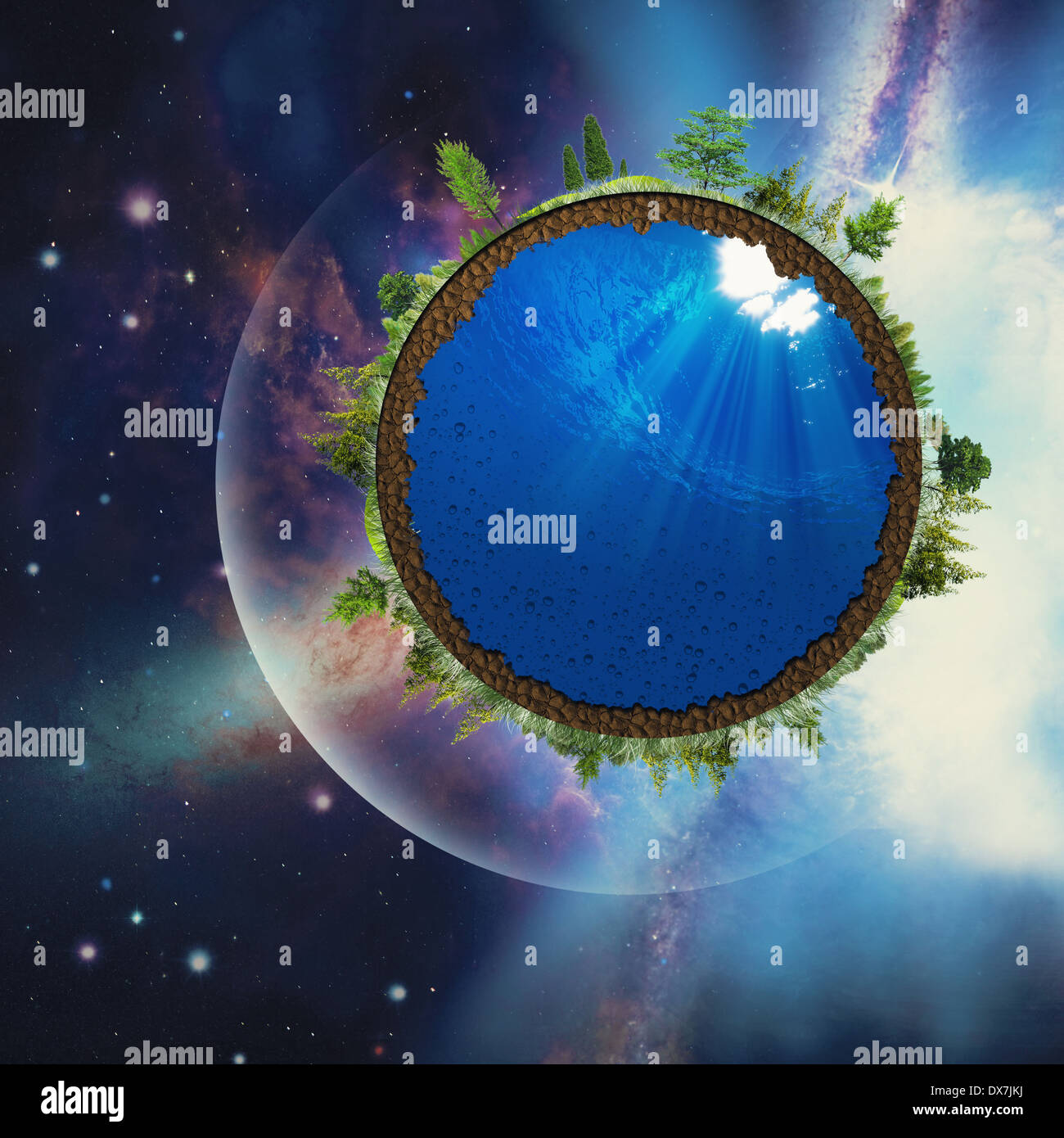 Abstract environmental backgrounds with abstract Earth Stock Photo - Alamy