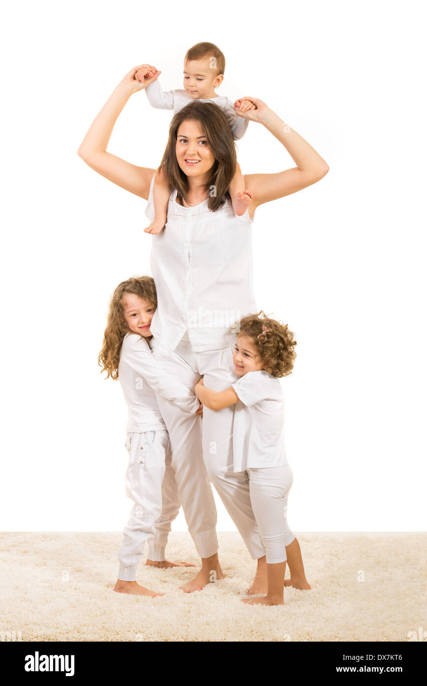 Strong mother hi-res stock photography and images - Alamy
