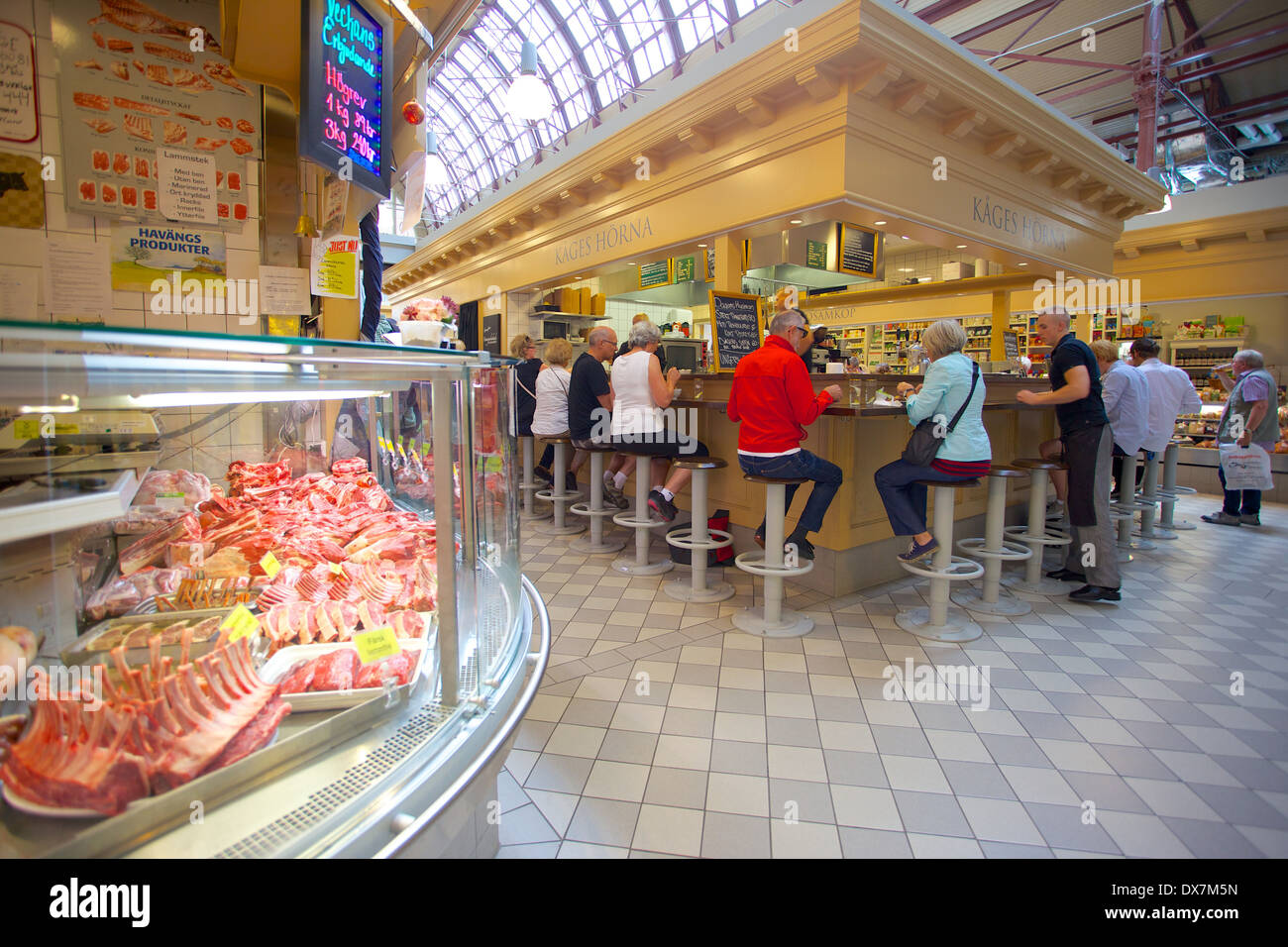 Saluhallen market hall hi-res stock photography and images - Alamy