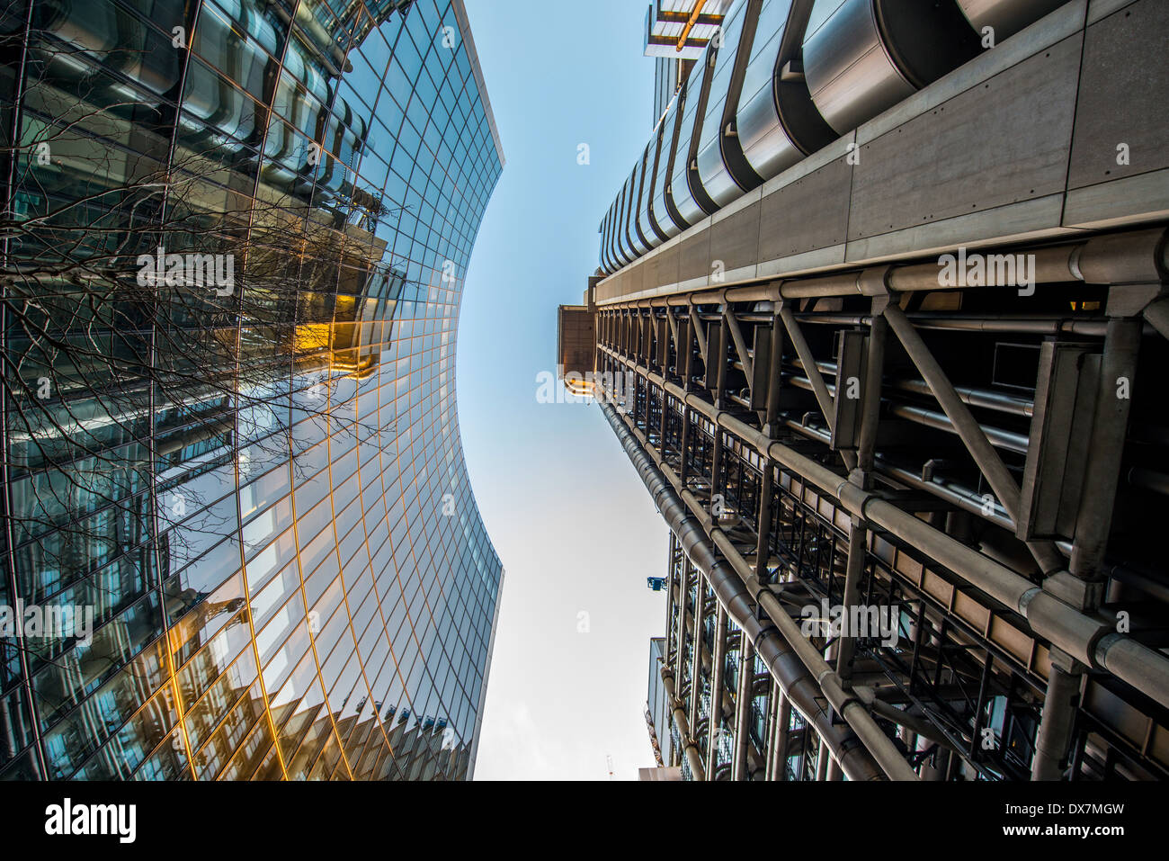 Lloyd's of London and the Willis Building, the home of insurance ...