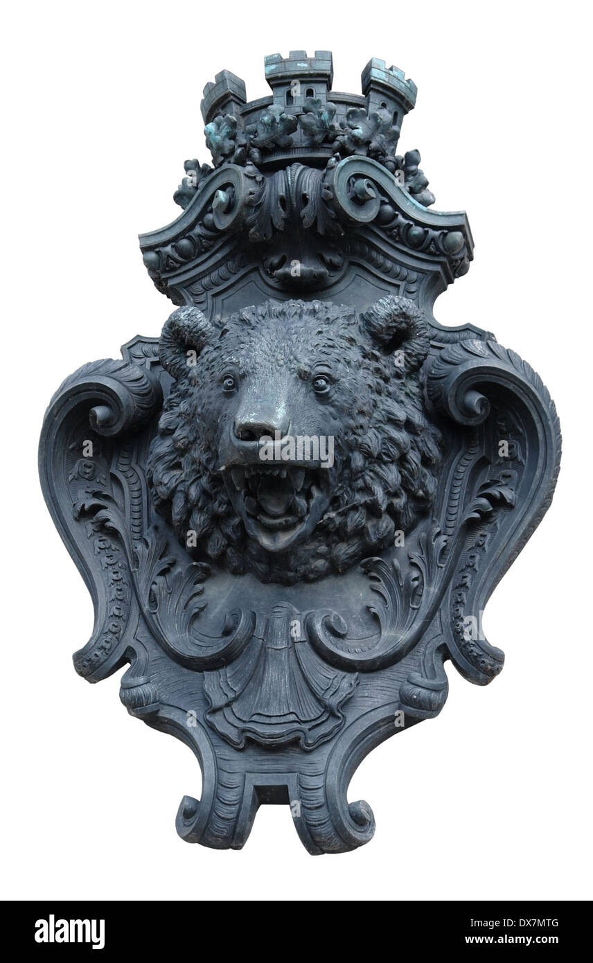 Relief on facade old Cut Out Stock Images & Pictures - Alamy