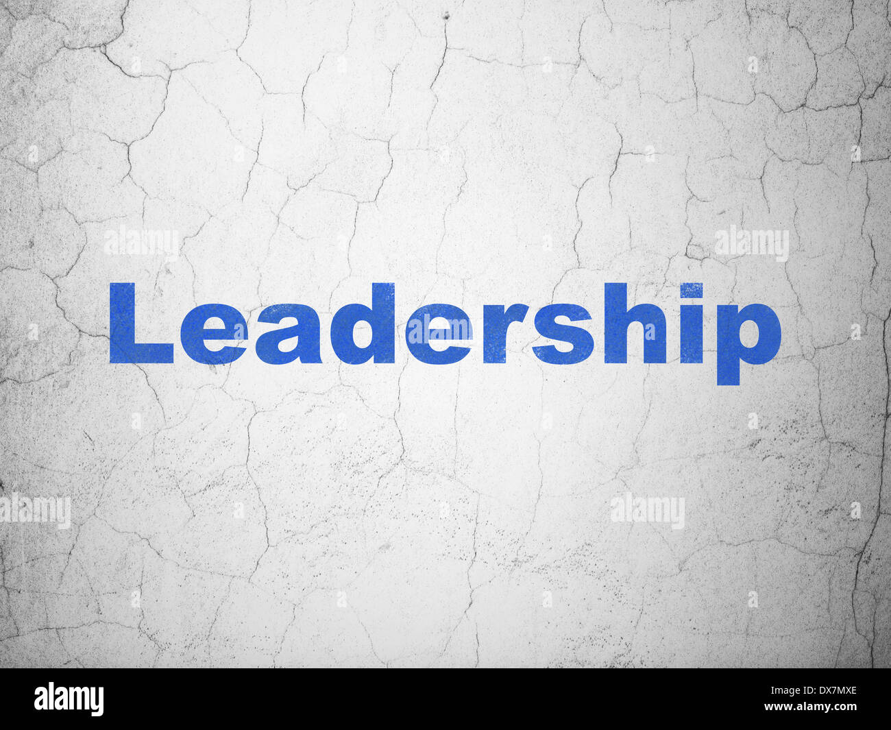 Finance concept: Leadership on wall background Stock Photo - Alamy