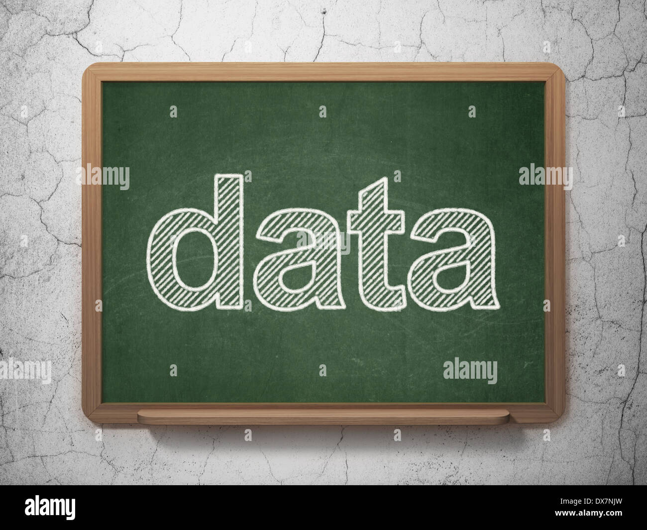 Data concept: Data on chalkboard background Stock Photo - Alamy