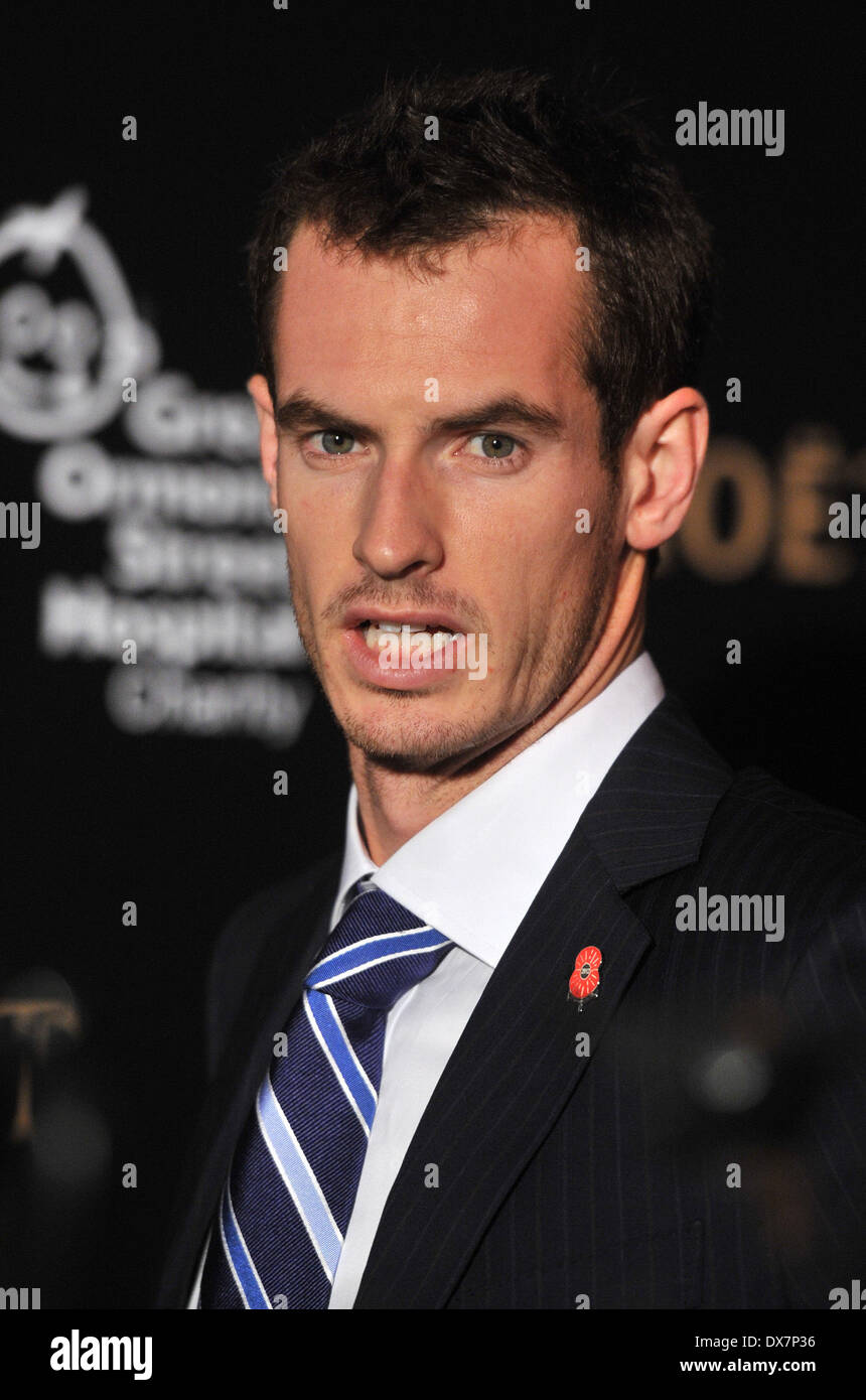 Andy Murray Barclays ATP World Tour Finals Gala held at the Royal ...