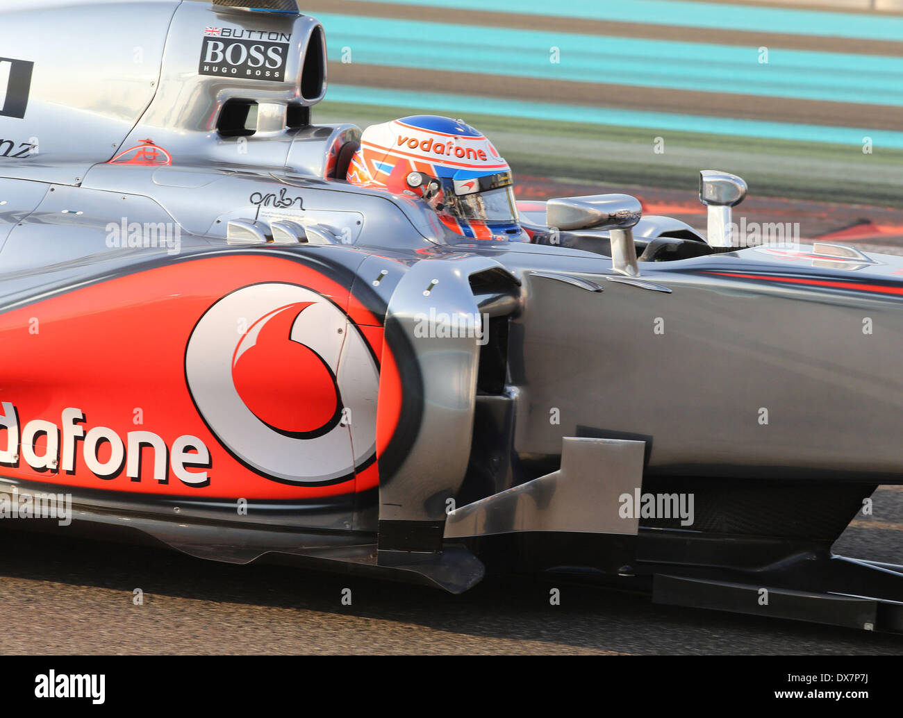 Jenson Button F1 Formula One - Abu Dhabi Grand Prix - YAS Marina ...