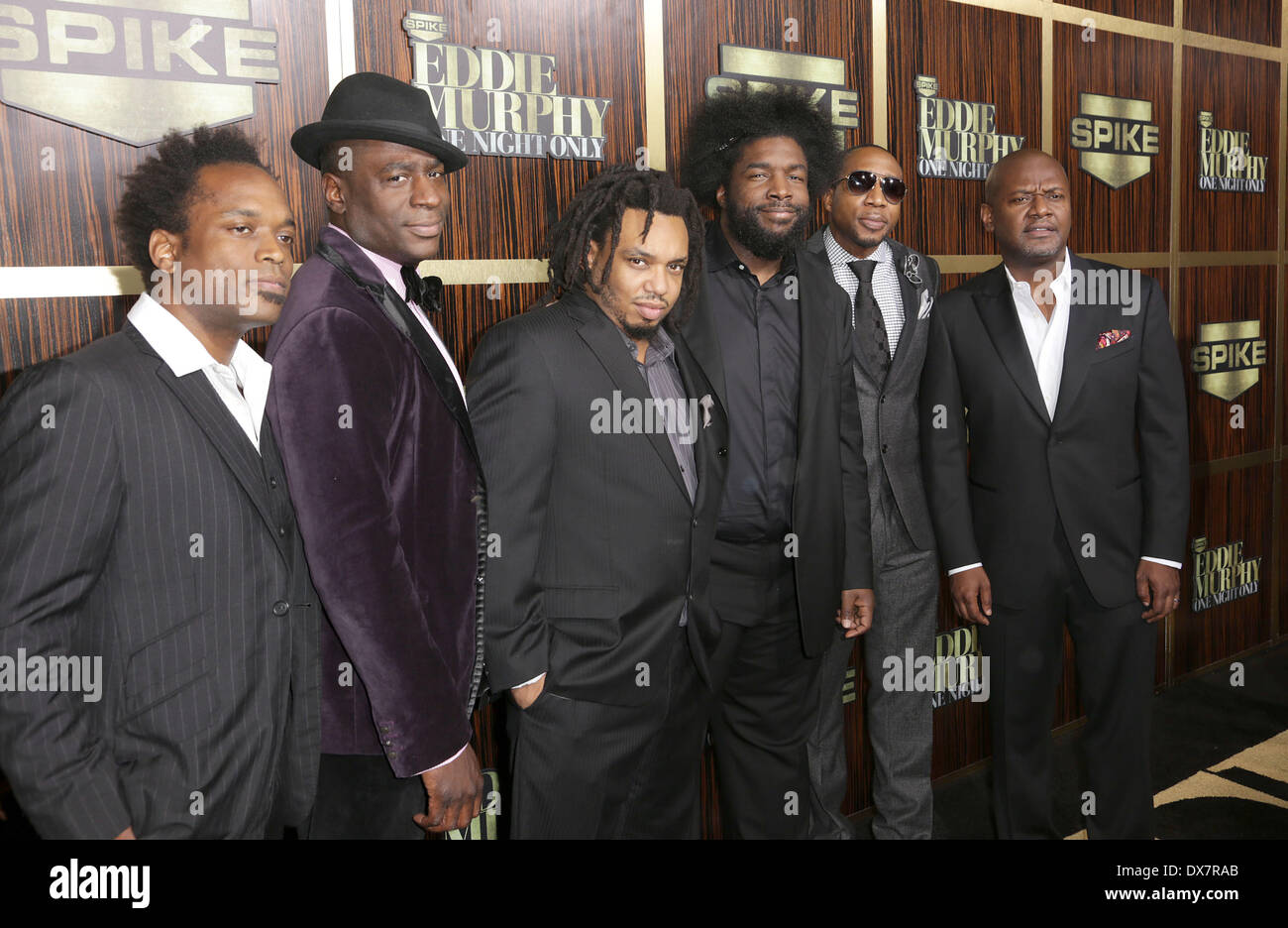 The Roots attends Spike TV's 'Eddie Murphy: One Night Only' at the ...