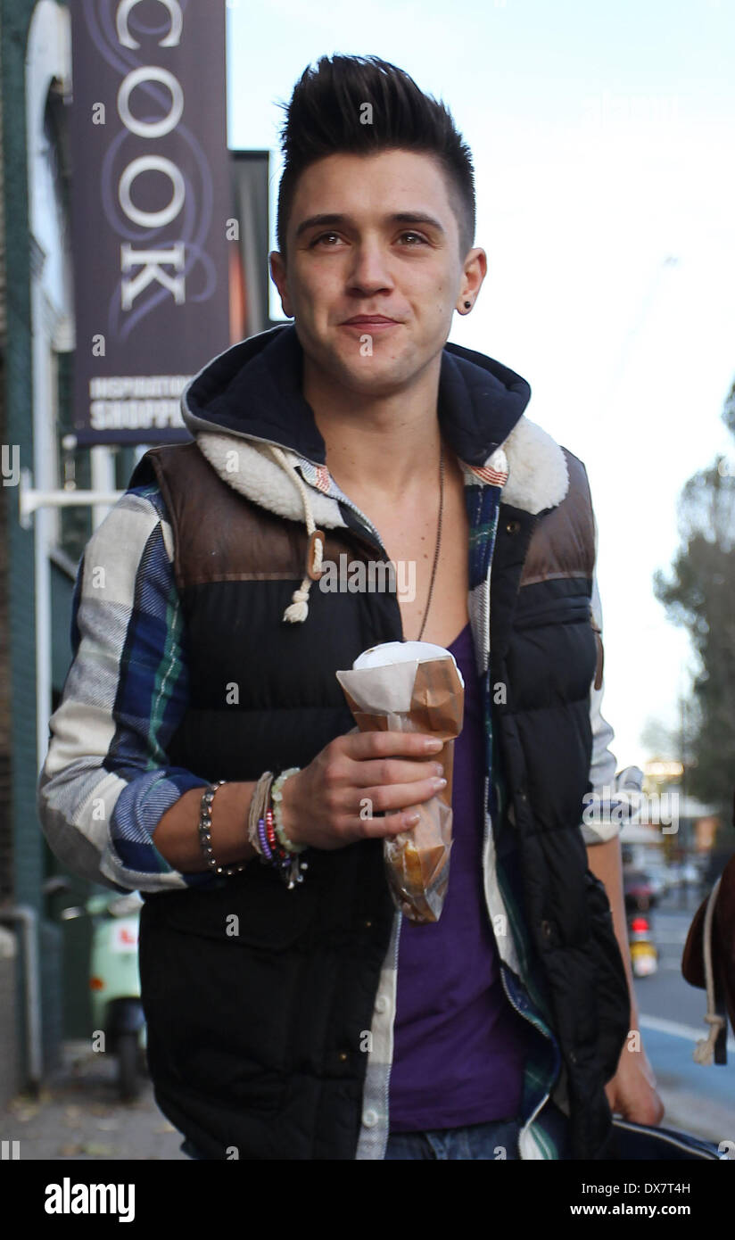 Jamie Hamblett aka JJ of Union J 'The X Factor' contestants arrive at ...