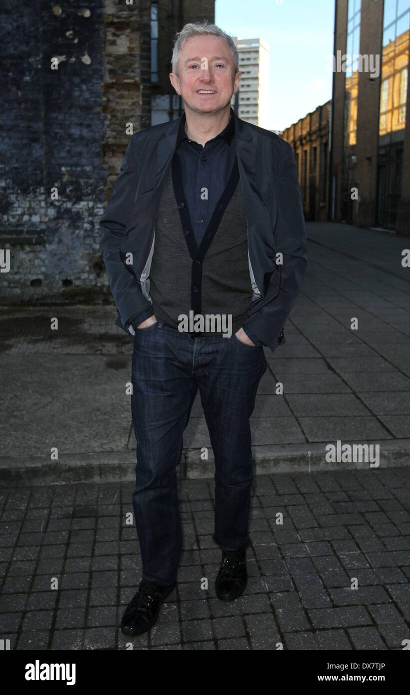 X Factor' Judge Louis Walsh leaves the rehearsal studio London, England ...