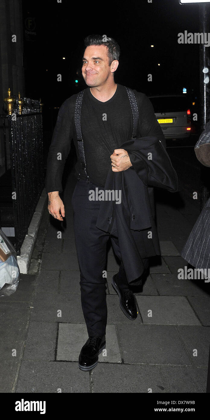 Robbie williams london house hi-res stock photography and images - Alamy