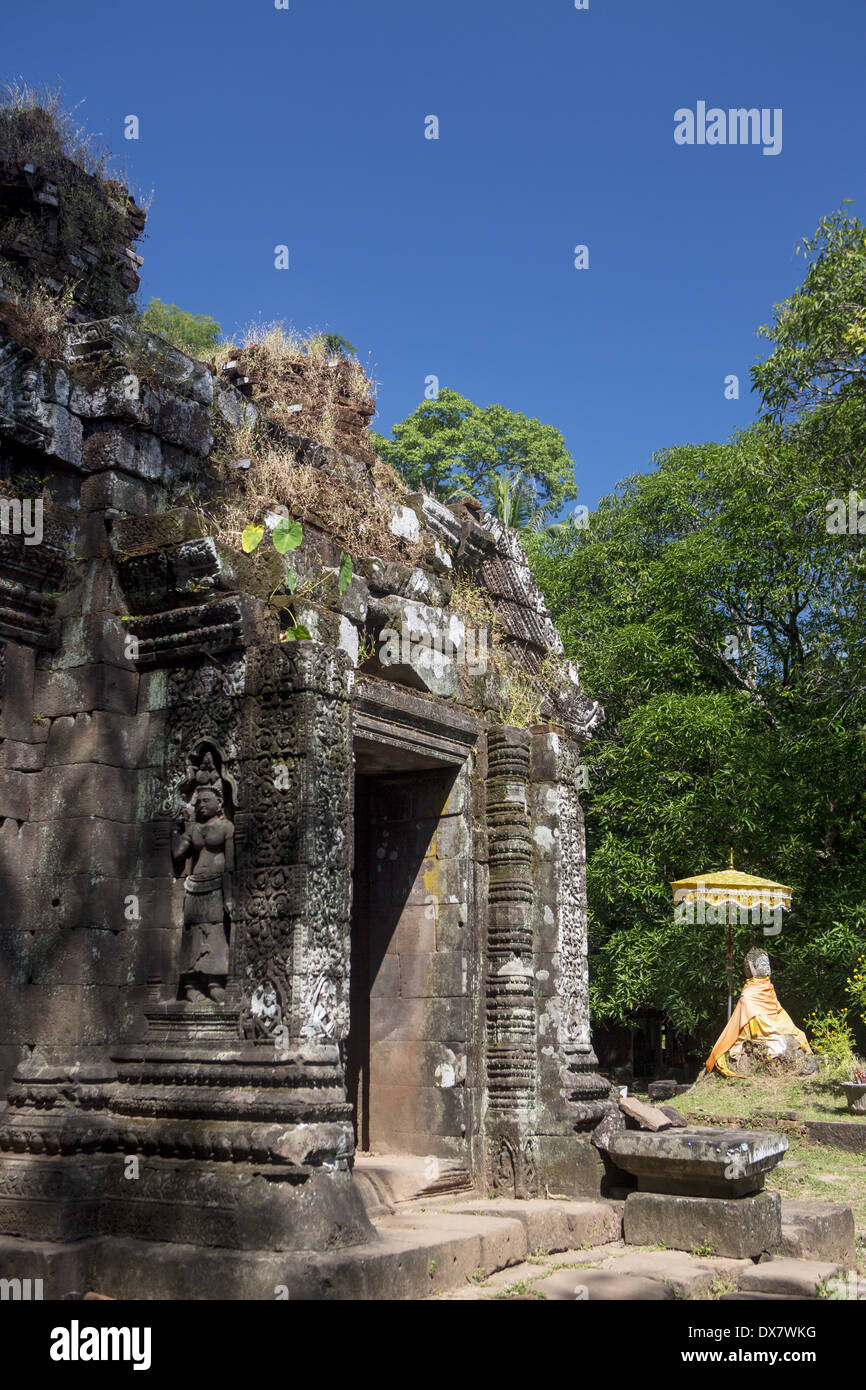 Ancient Khmer ruins in Champasak, Laos Stock Photo - Alamy