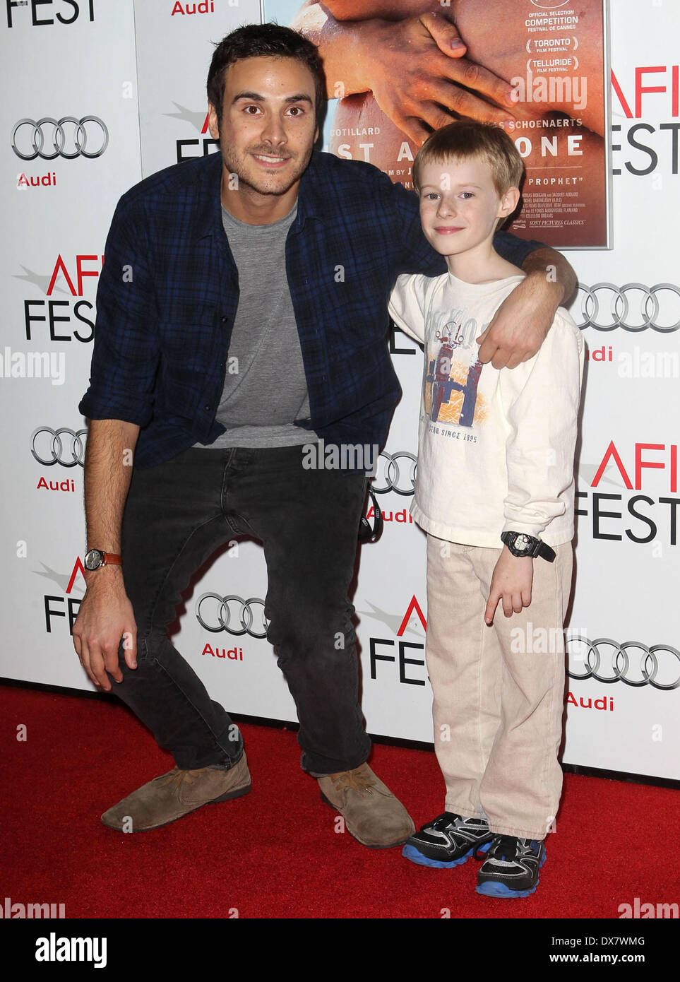 Andrew Renzi, Kyle Catlett AFI Fest - 'Rust and Bone' - Gala Premiere ...