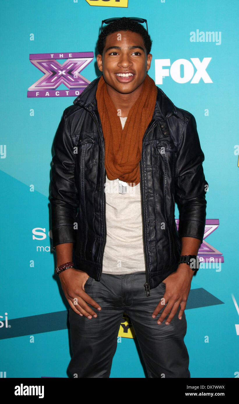 Arin Ray FOX's 'The X Factor' Finalists Party at the SLS Hotel Beverly ...