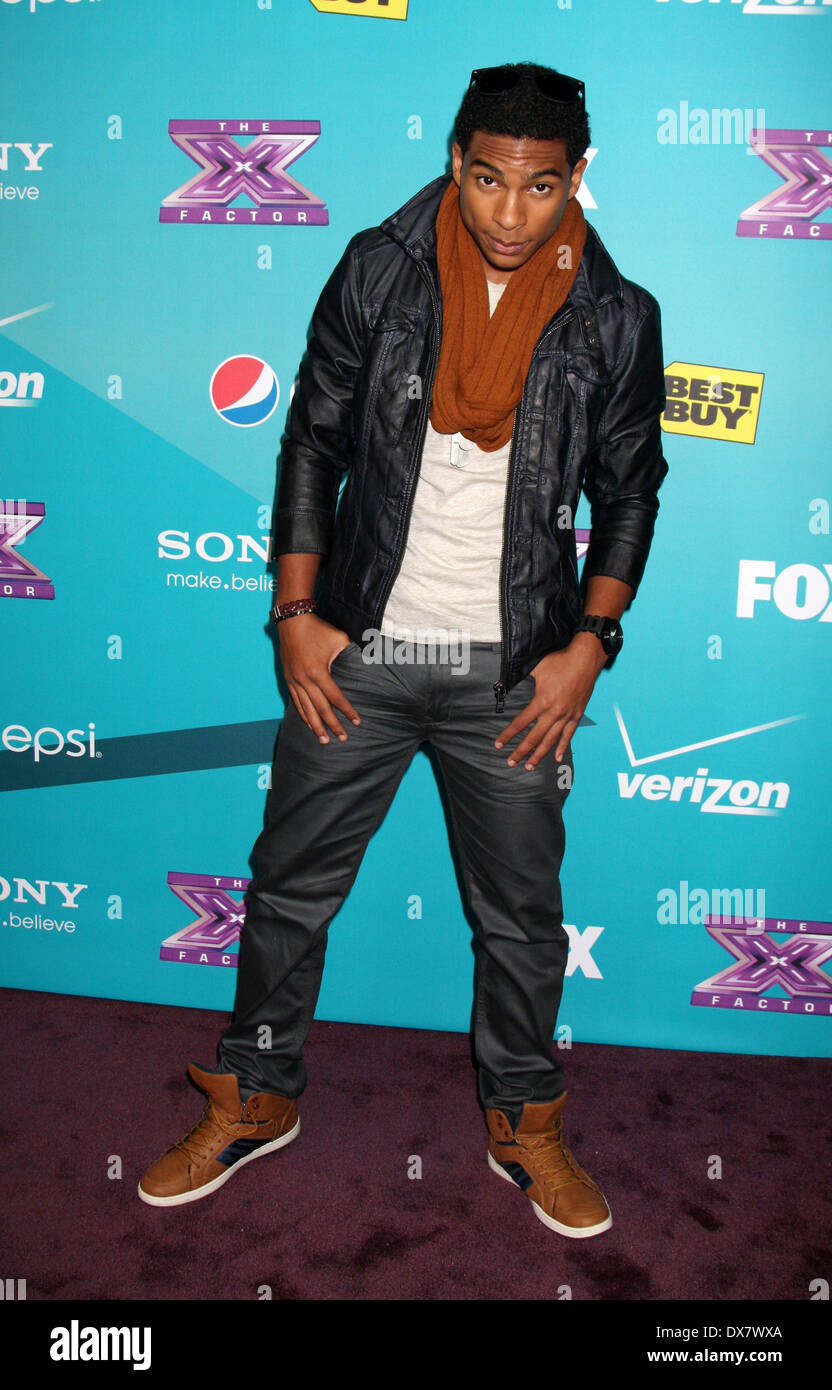 Arin Ray FOX's 'The X Factor' Finalists Party at the SLS Hotel Beverly ...