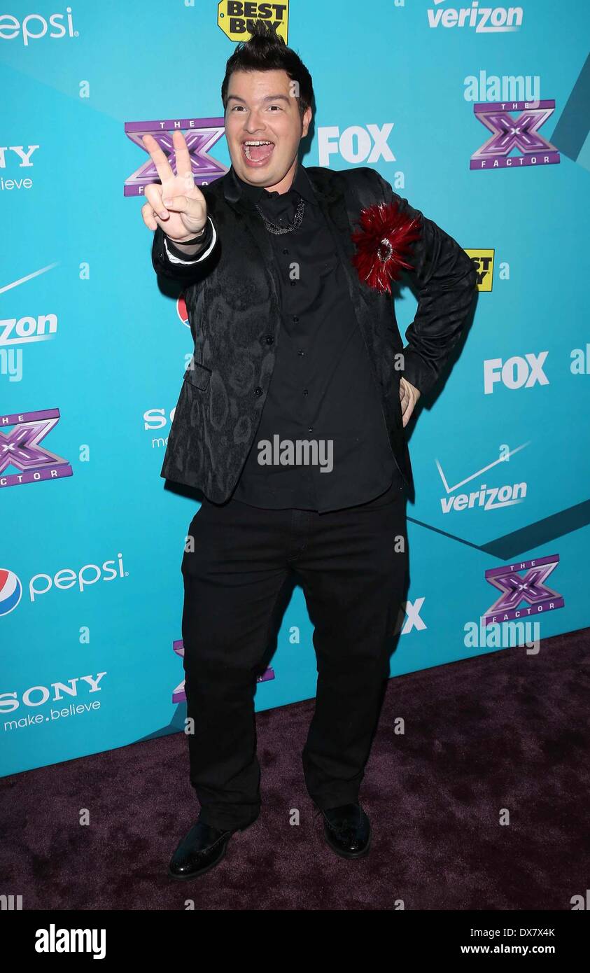 Jason Brock FOX's 'The X Factor' Finalists Party at the SLS Hotel ...