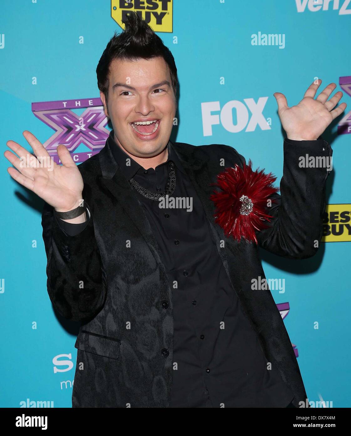 Jason Brock FOX's 'The X Factor' Finalists Party at the SLS Hotel Beverly Hills - Arrivals Los ...