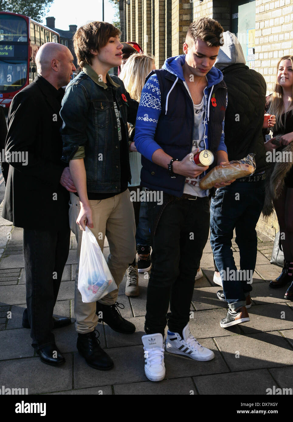 George Shelley and Josh Cuthbert of Union J 'The X Factor' contestants ...