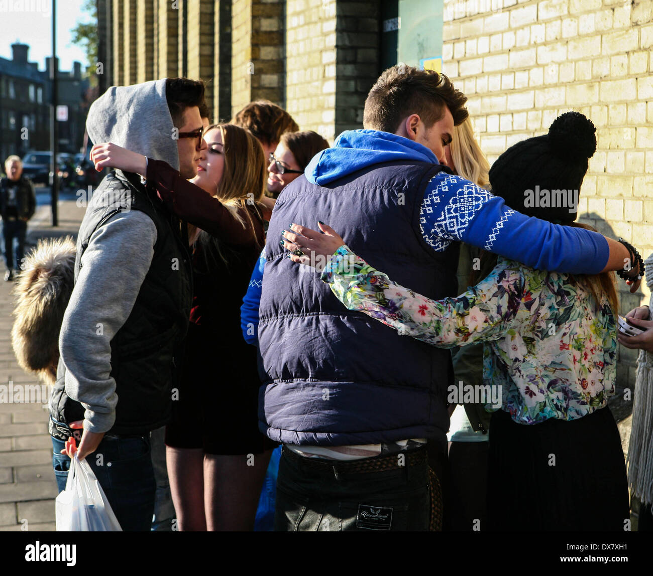 Jamie Hamblett aka JJ, Josh Cuthbert of Union J 'The X Factor ...