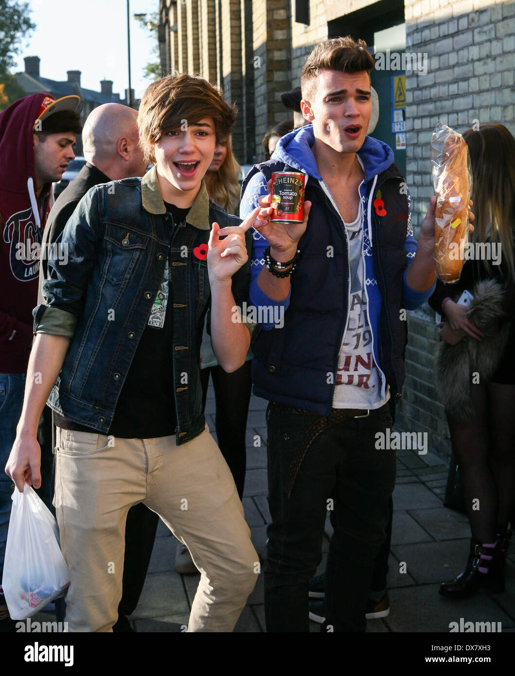 George Shelley and Josh Cuthbert of Union J 'The X Factor' contestants ...