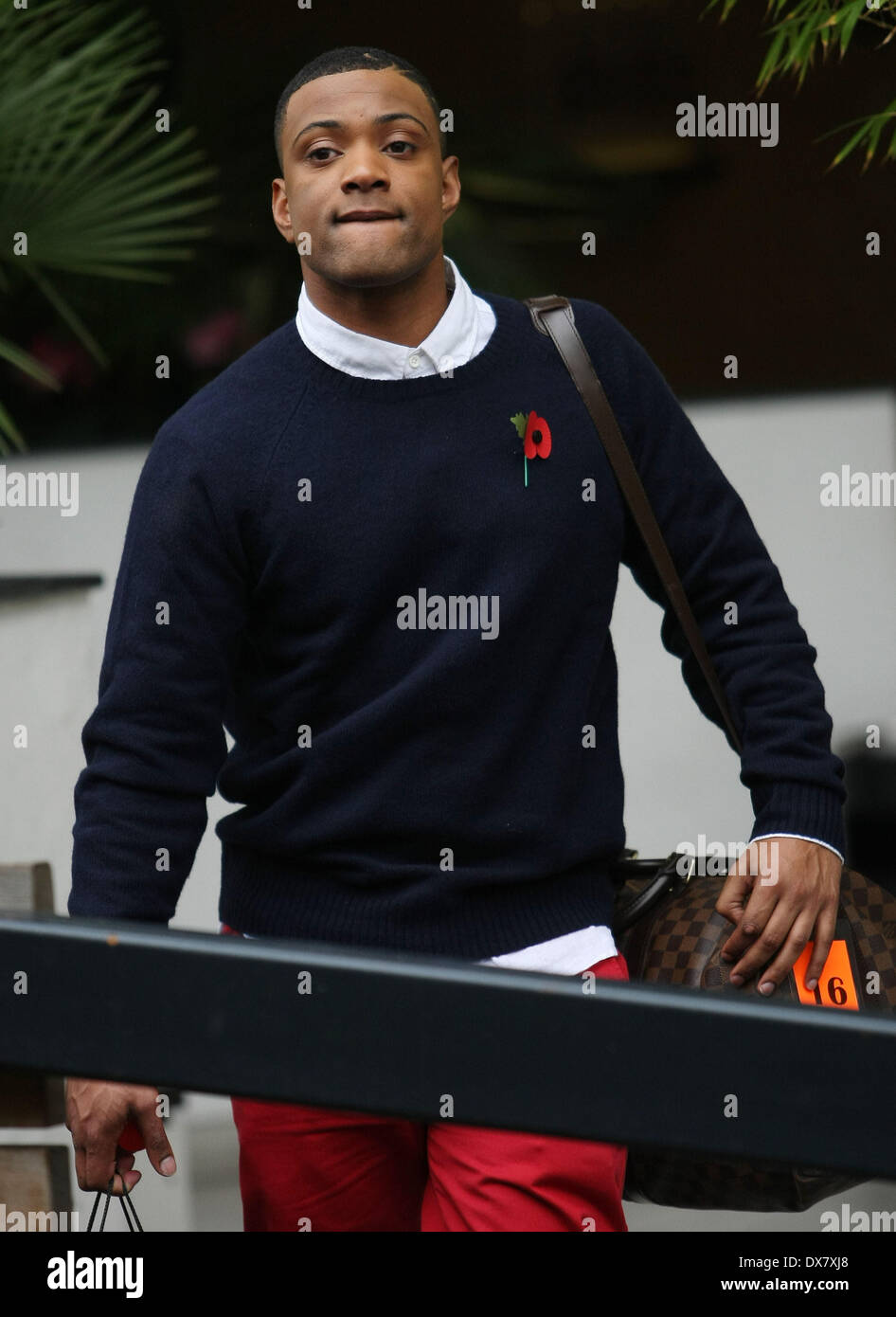 Jonathan Gill aka JB of JLS at the ITV studios London, England - 06.11. ...