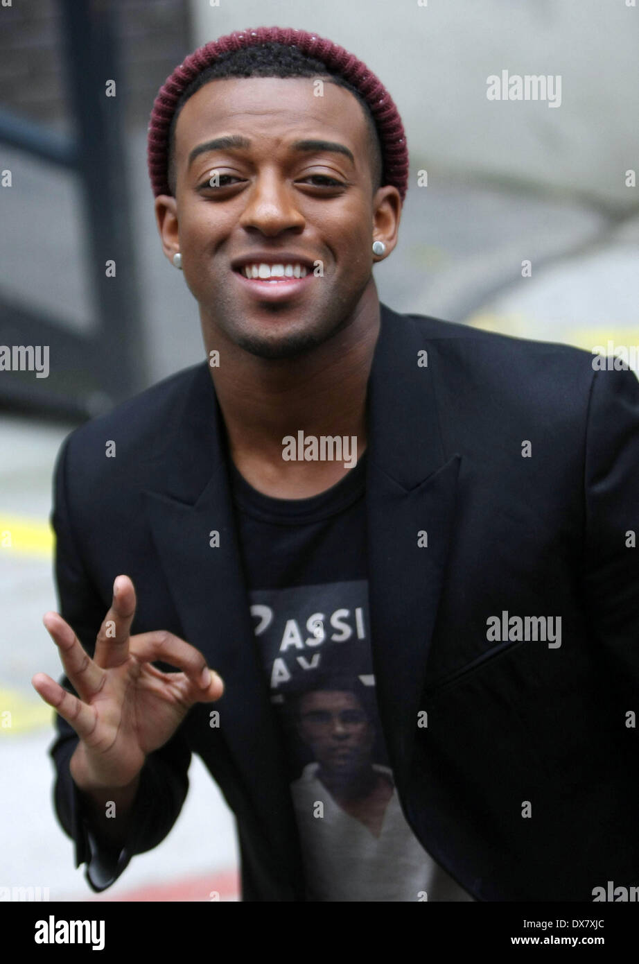 Oritse Williams of JLS at the ITV studios London, England - 06.11.12 ...