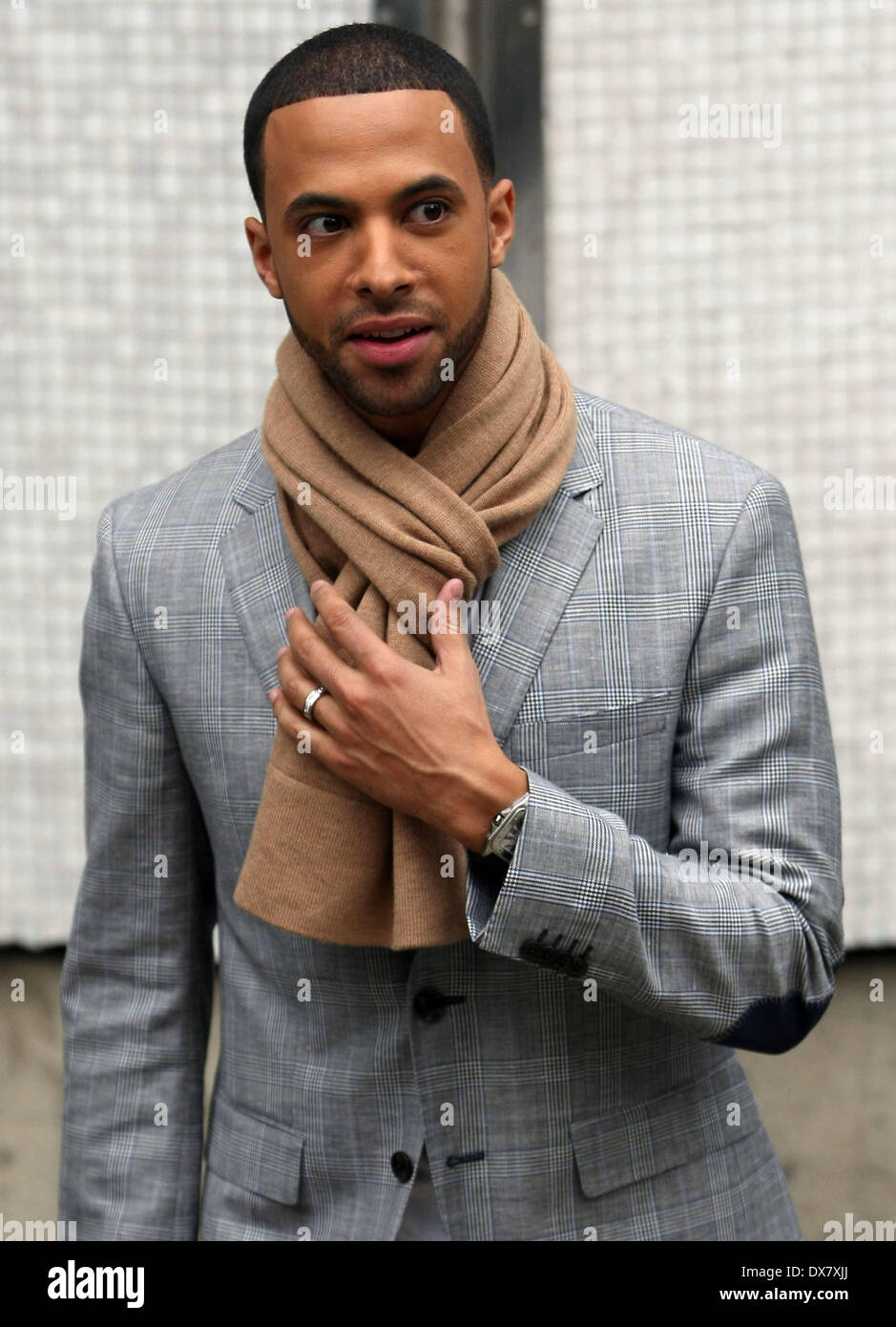 Marvin Humes of JLS at the ITV studios London, England - 06.11.12 ...