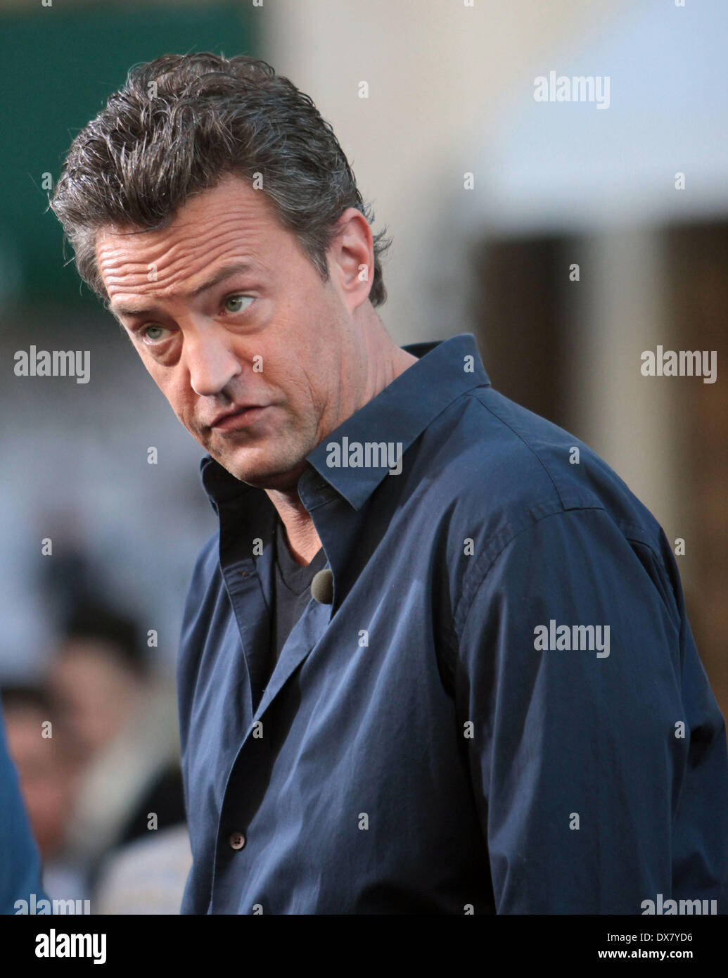 Matthew Perry at The Grove to appear on entertainment news show 'Extra ...