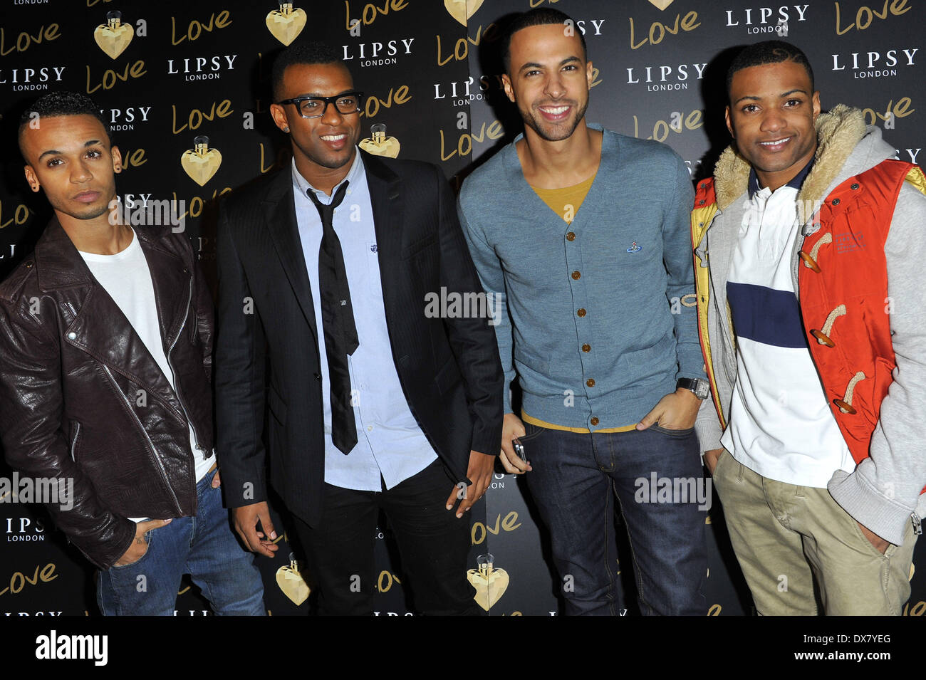 JLS, at the Lipsy London Love launch party at Gilgamesh. London, England - 06.11.12 Featuring ...