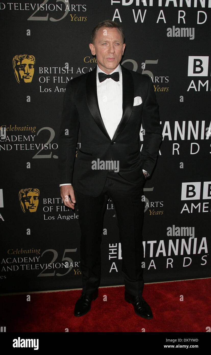 Daniel Craig BAFTA Los Angeles 2012 Britannia Awards Presented by BBC ...