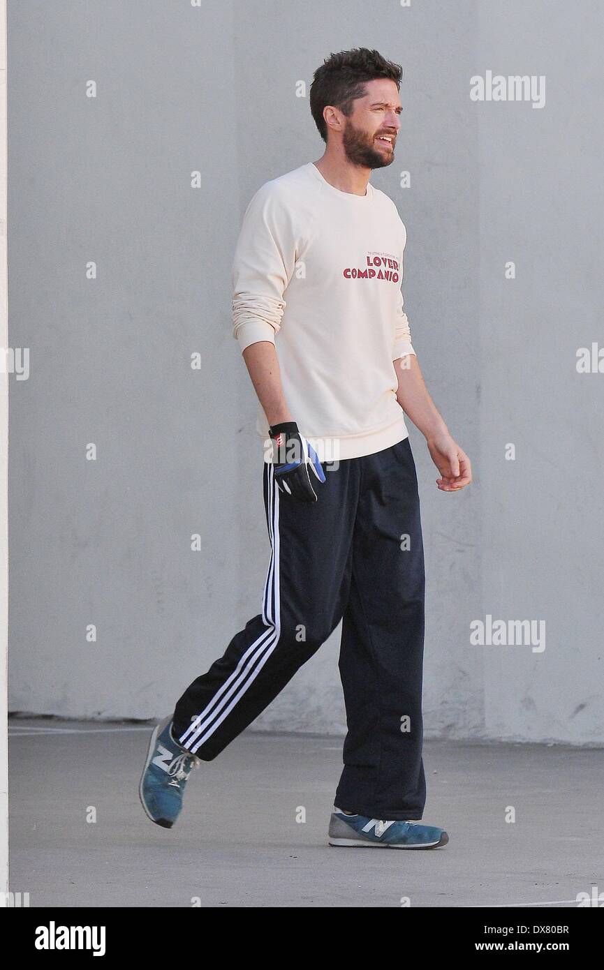 Topher Grace Topher Grace and Chris Evans filming their new movie 'A ...