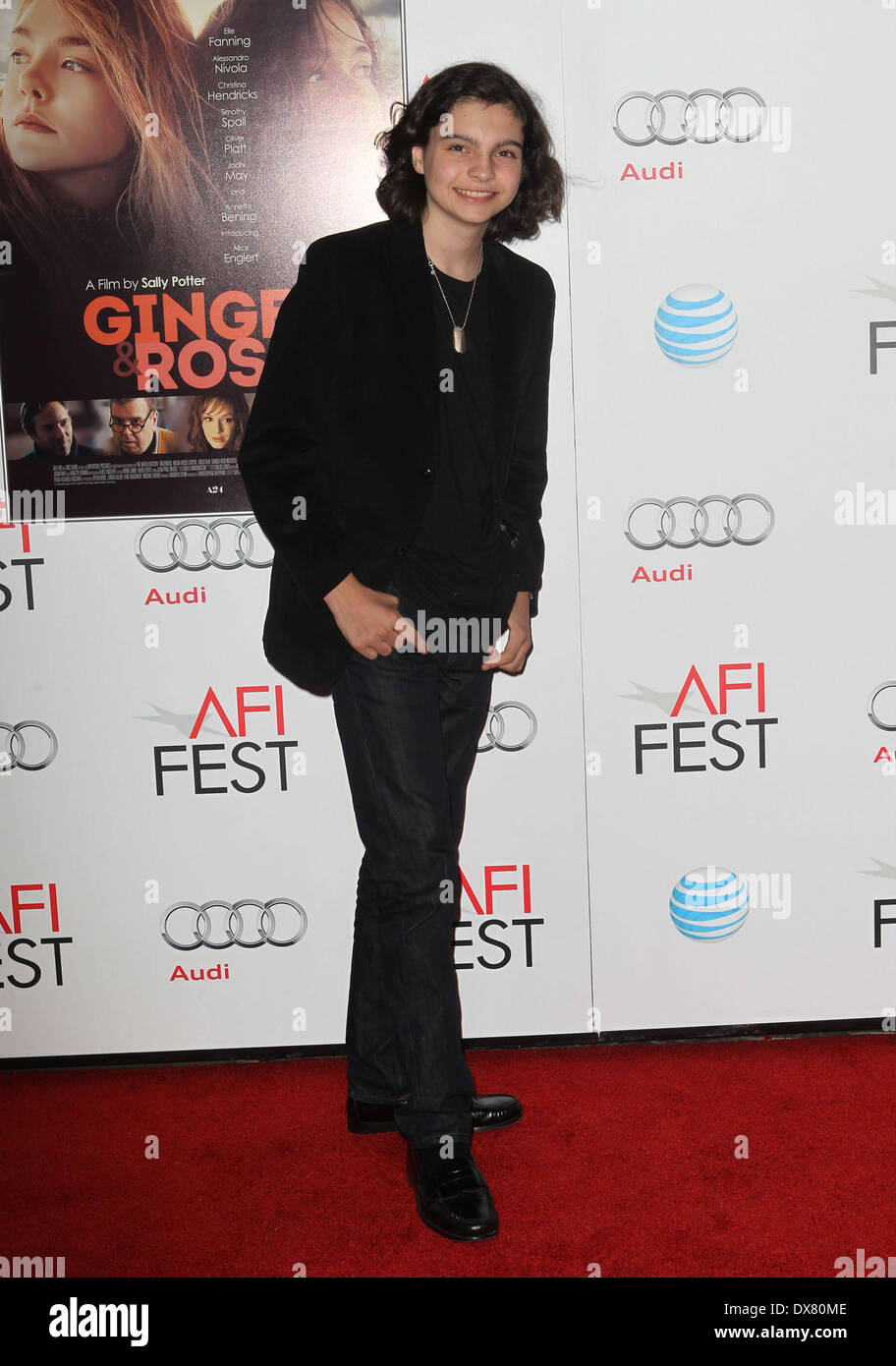Max Burkholder AFI FEST - 'Ginger & Rosa' Special Screening held at ...
