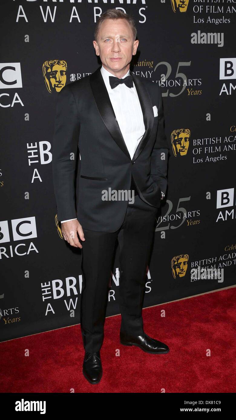 Daniel Craig attends the BAFTA Los Angeles 2012 Britannia Awards at the ...