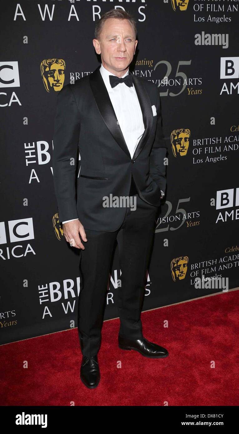 Daniel Craig attends the BAFTA Los Angeles 2012 Britannia Awards at the ...