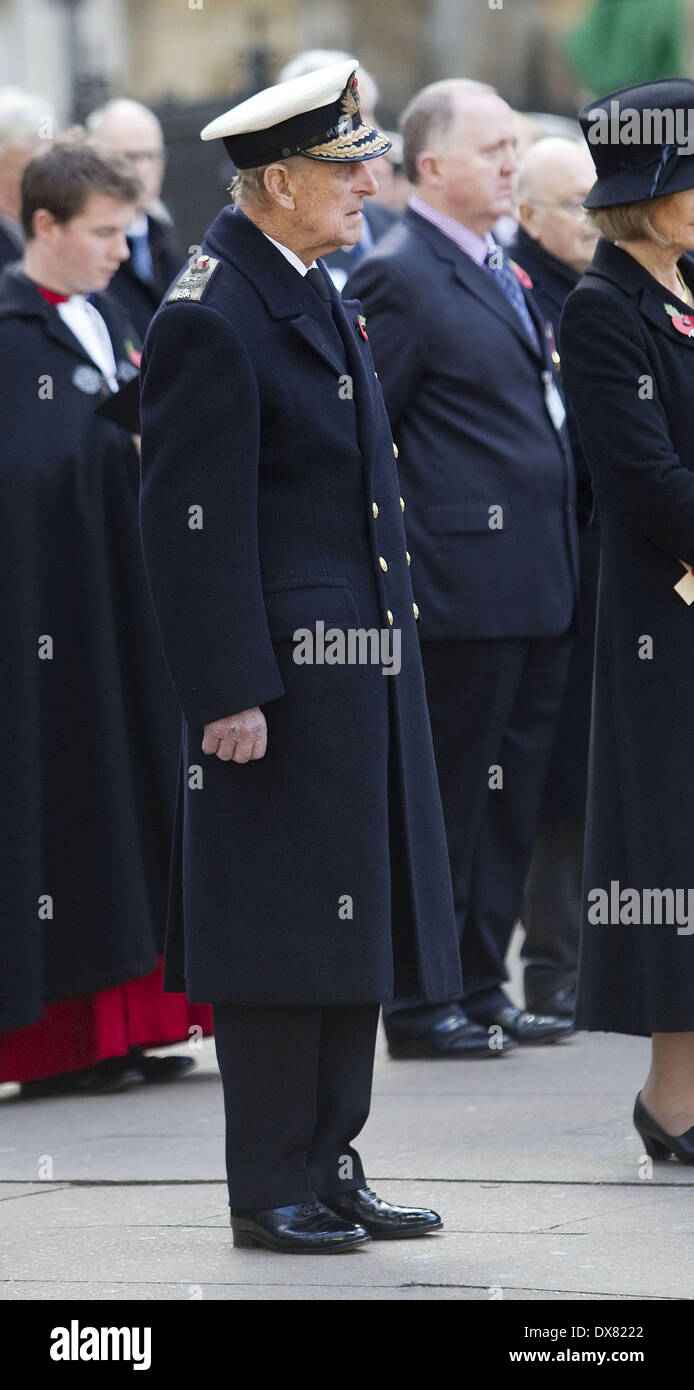 Britain's Prince Philip, HRH The Duke of Edinburgh attends a Service at ...