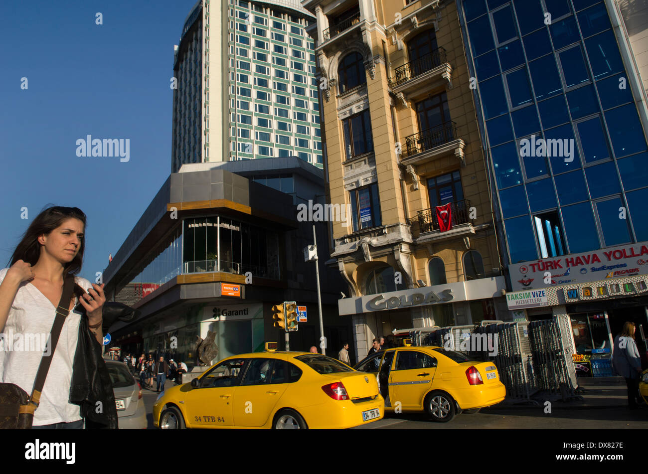Modern Central Istanbul Turkey Stock Photo - Alamy