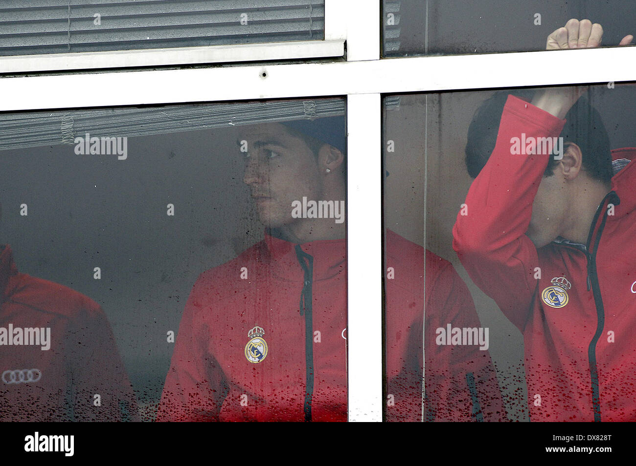 Cristiano Ronaldo Real Madrid C.F. attend an event hosted by official ...