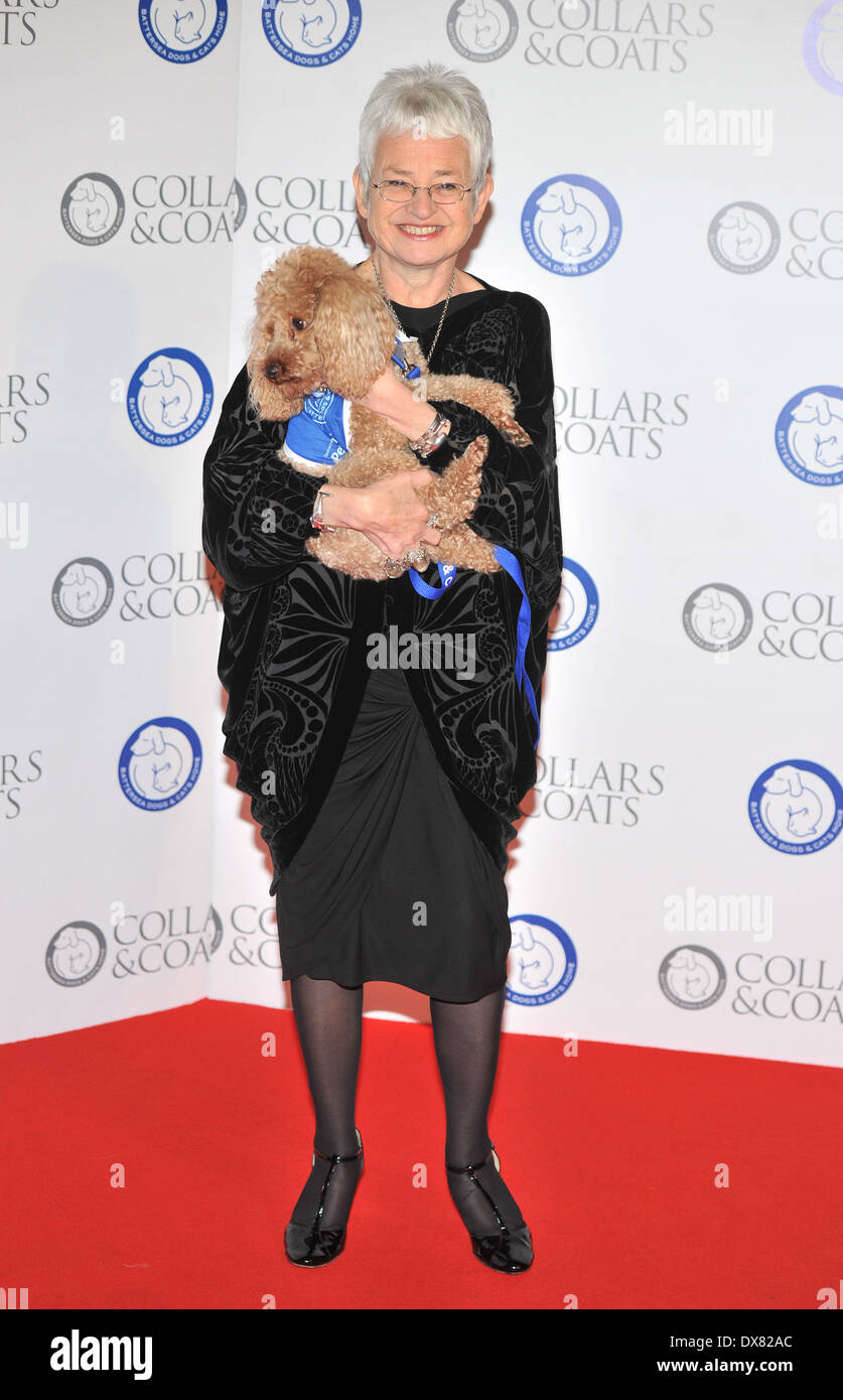 Jacqueline Wilson Battersea Dogs & Cats Home 'Collars & Coats Gala Ball ...