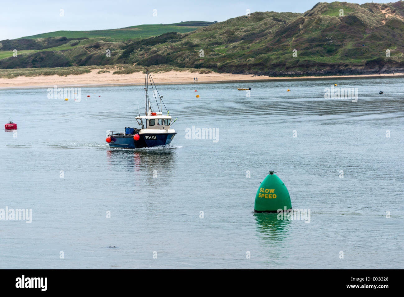 Padstow in Cornwall is home to a traditional Cornish fishing fleet of ...
