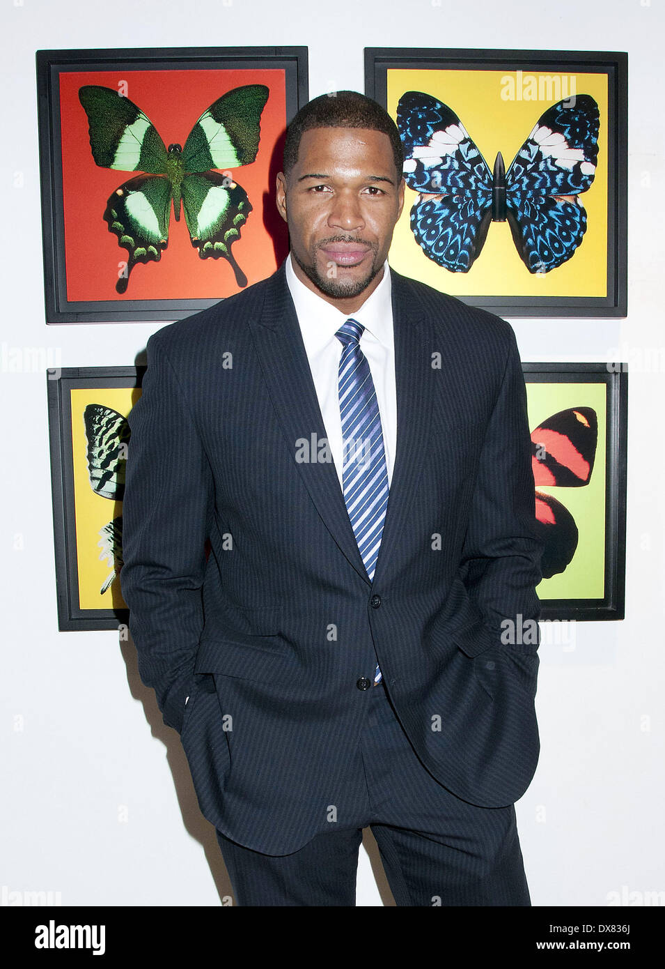 Michael Strahan Bullet-Fly Effect Art Exhibit at the Emmanuel Fremin ...