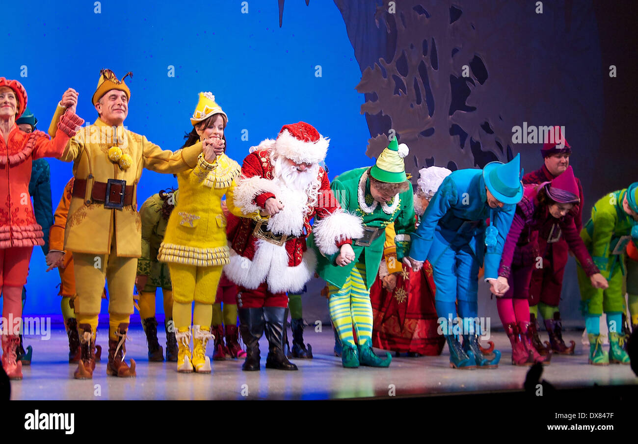 Elf the musical on broadway hi-res stock photography and images - Alamy