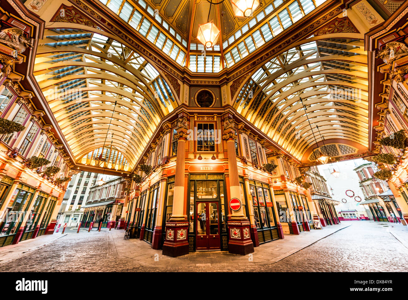 Leadenhall Market is a covered market in London, located on Gracechurch ...