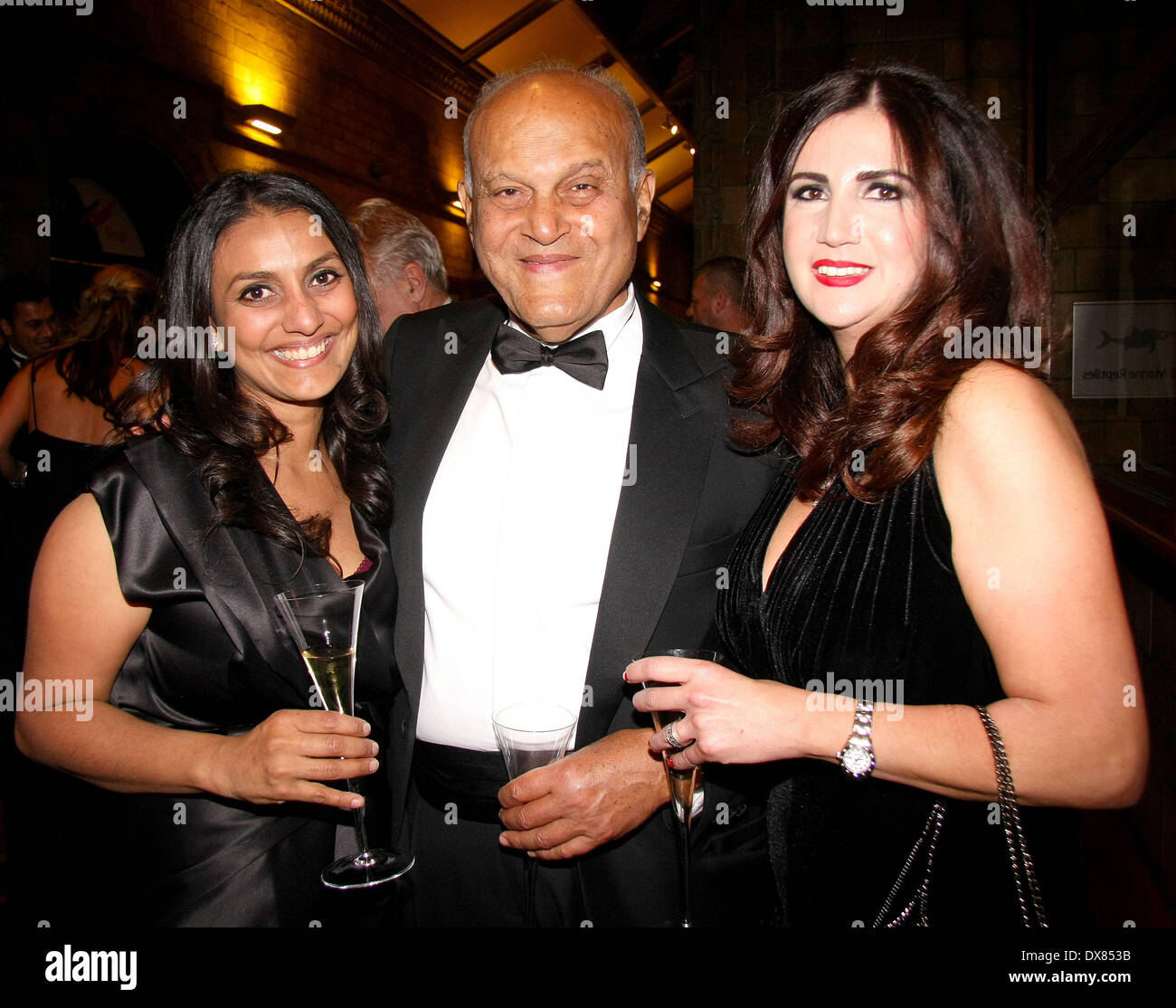 Professor Sir Magdi Yacoub, Widad Karaket (aka Dana) at the Chain Of ...