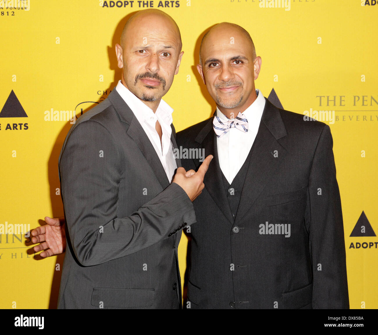 Comedian Maz Jobrani and actor Anthony Azizi 'Adopt The Arts ...