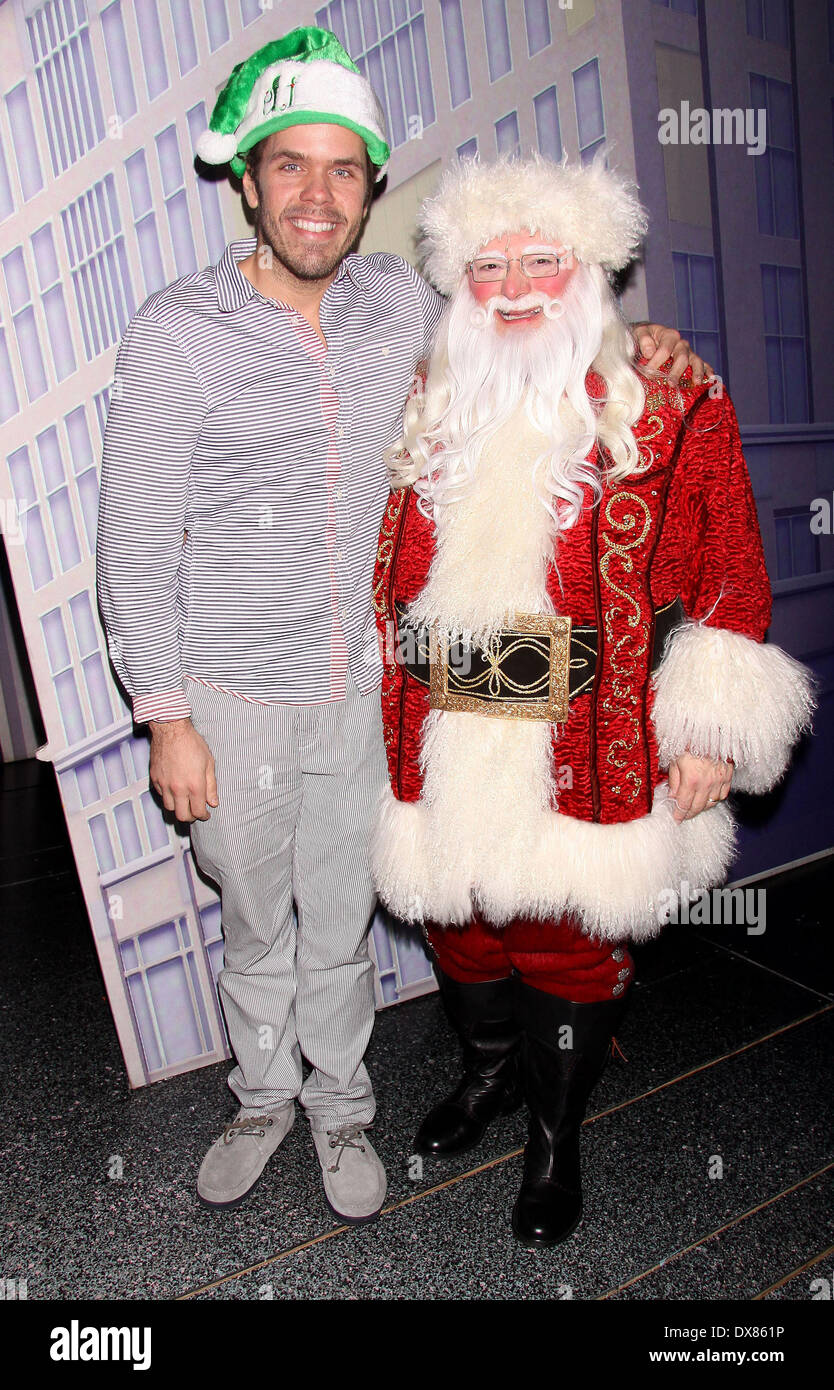 Perez Hilton and Wayne Knight Backstage at the Broadway musical 'Elf ...